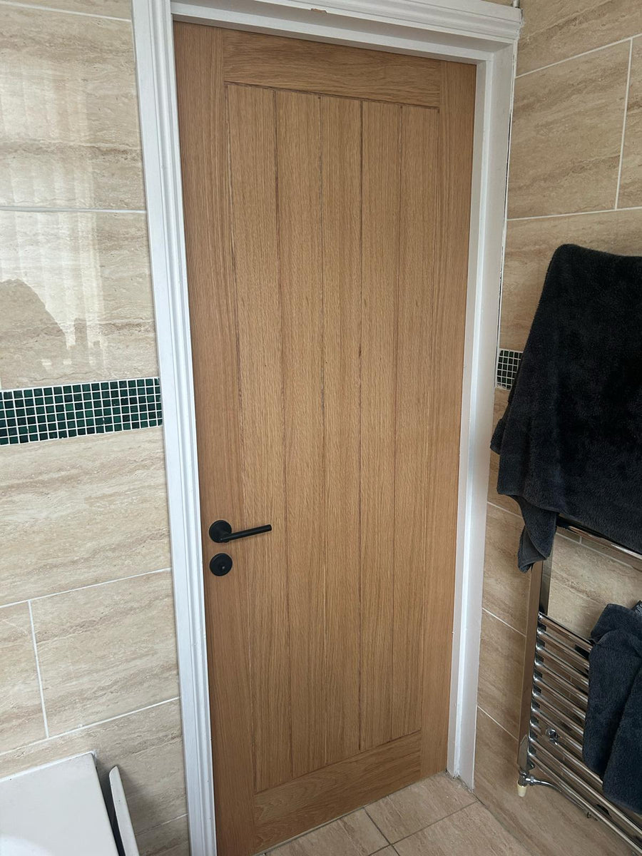 5x Aston Oak Pre-finished Door Bundle Deal – The Door CompanyUK Ltd